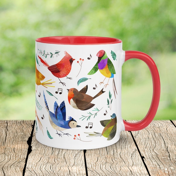 Bird Coffee Cup - Etsy