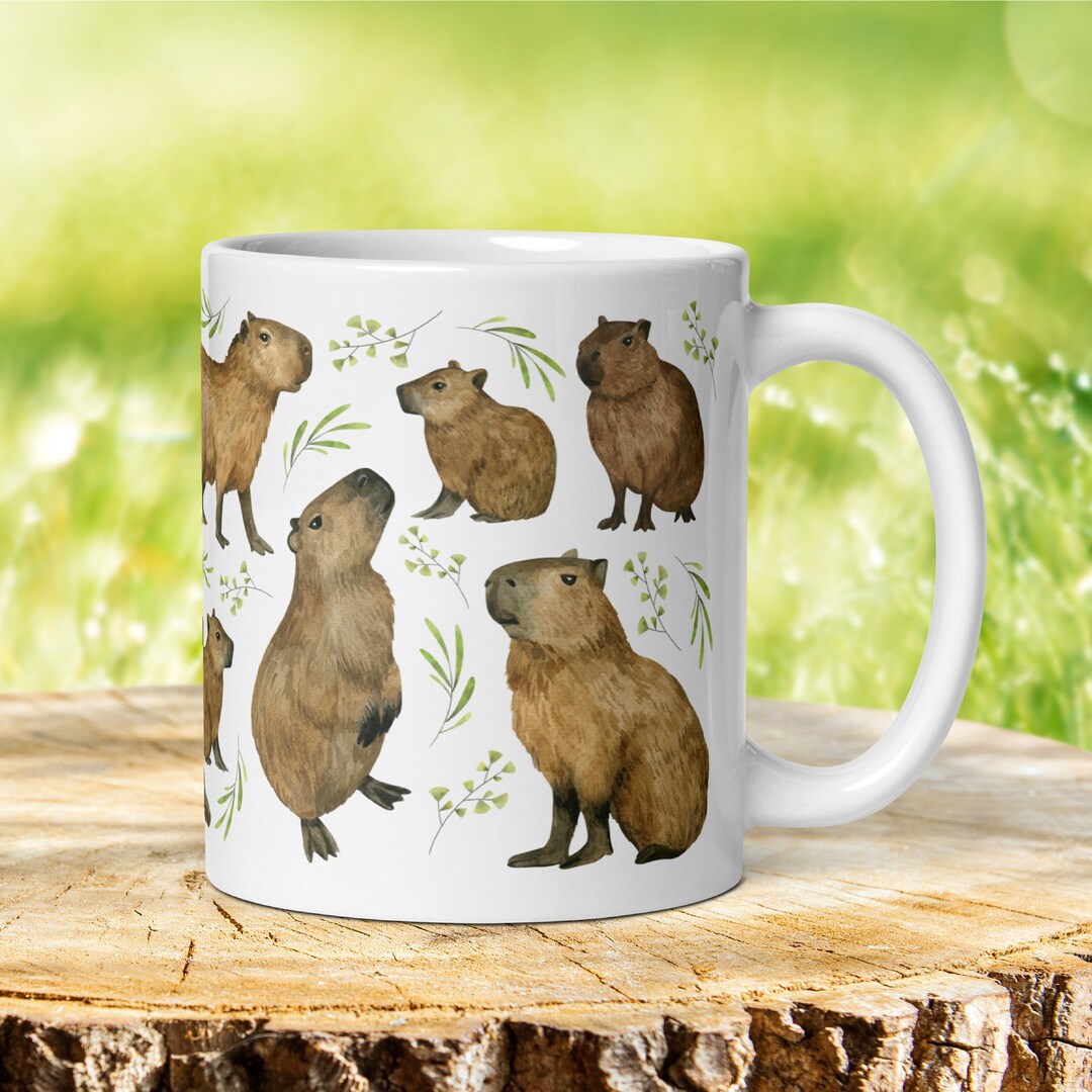 Capybara Mug, Capybara Gift, Capybara Coffee Cup, Capybara Lover Gift ...