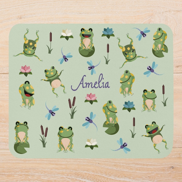 Anime Frog Mouse Pad - Etsy