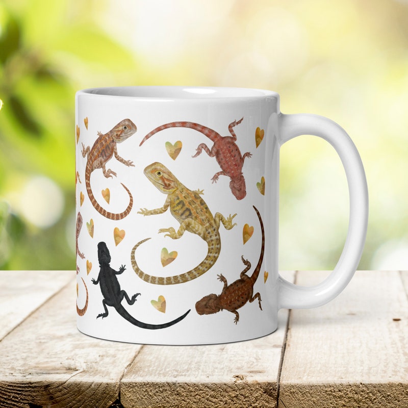 Lizard Mug - Etsy