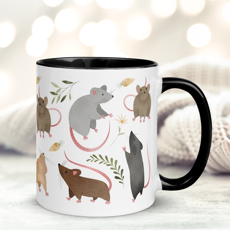 Rat Mug, Pet Rat Owner Gift - Etsy UK