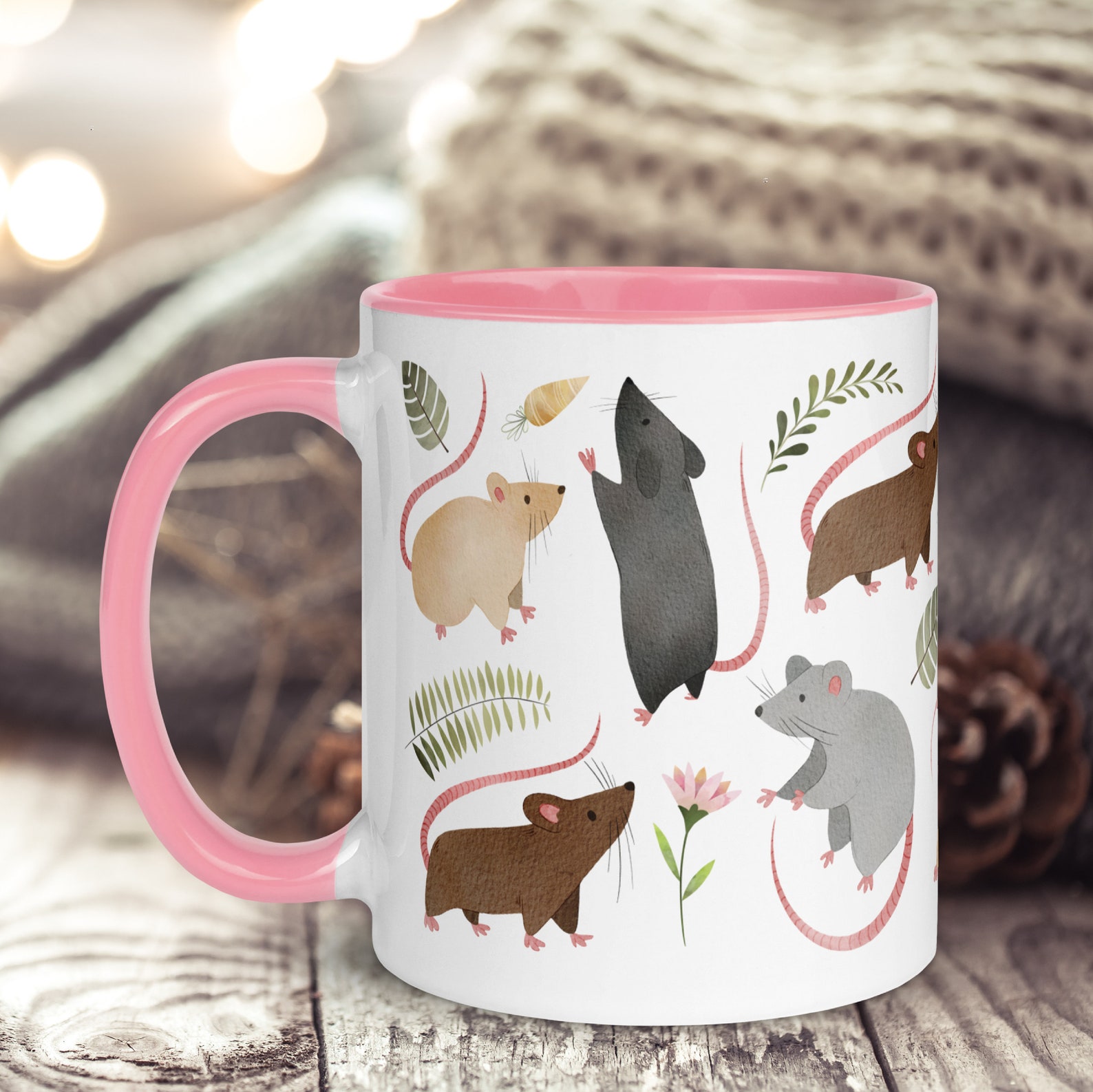 Rat Mug, Pet Rat Owner Gift - Etsy UK