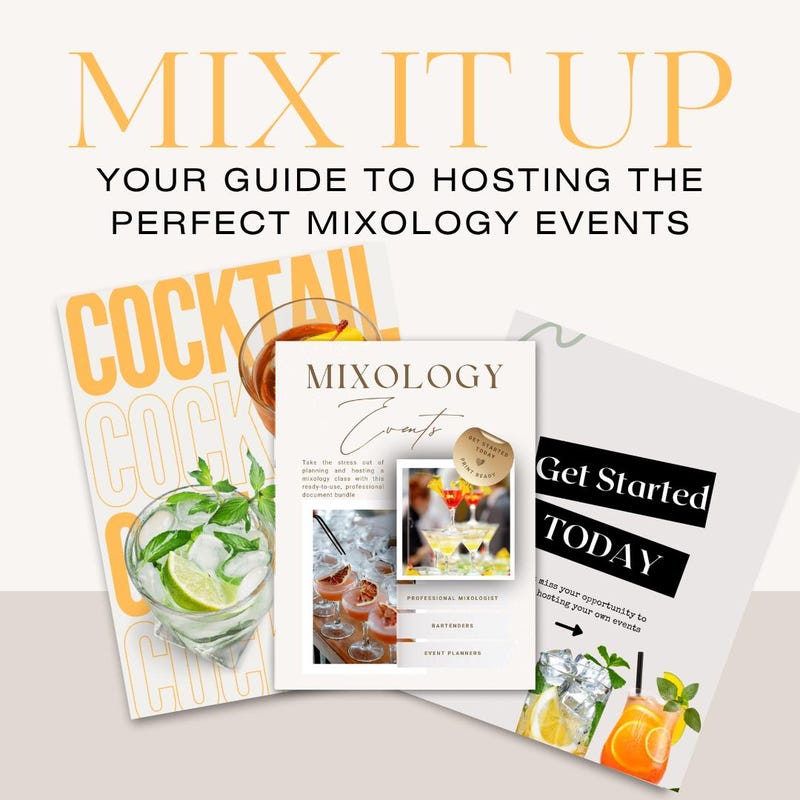 Mixology - Etsy