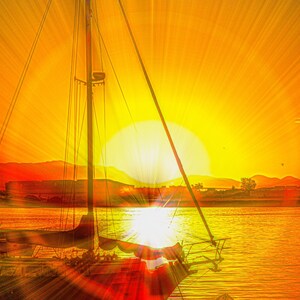Digital Download Golden Sunrise, Vertical, Pretty Wall Decor - Etsy