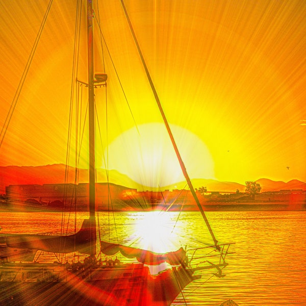 Digital Download Golden Sunrise, Vertical, Pretty Wall Decor - Etsy