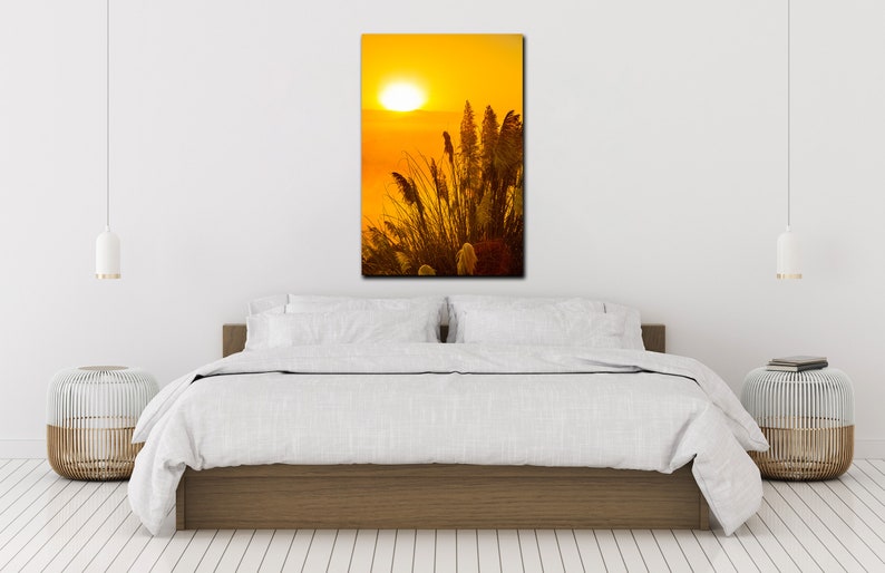 Digital Download Golden Sunrise Vertical Pretty Wall Decor | Etsy