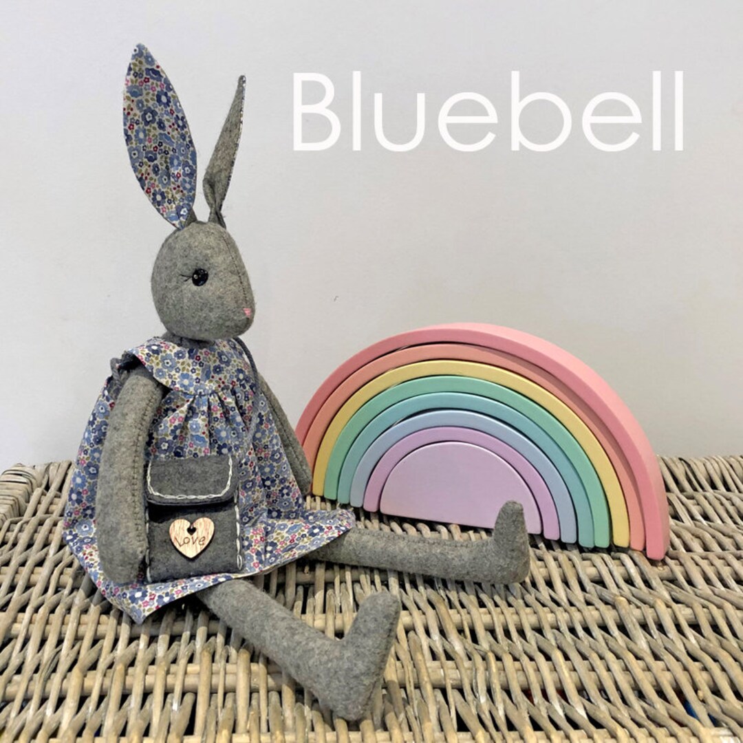 Handmade Felt Luna Molly Brett Style Bunny Rabbit Doll - Etsy