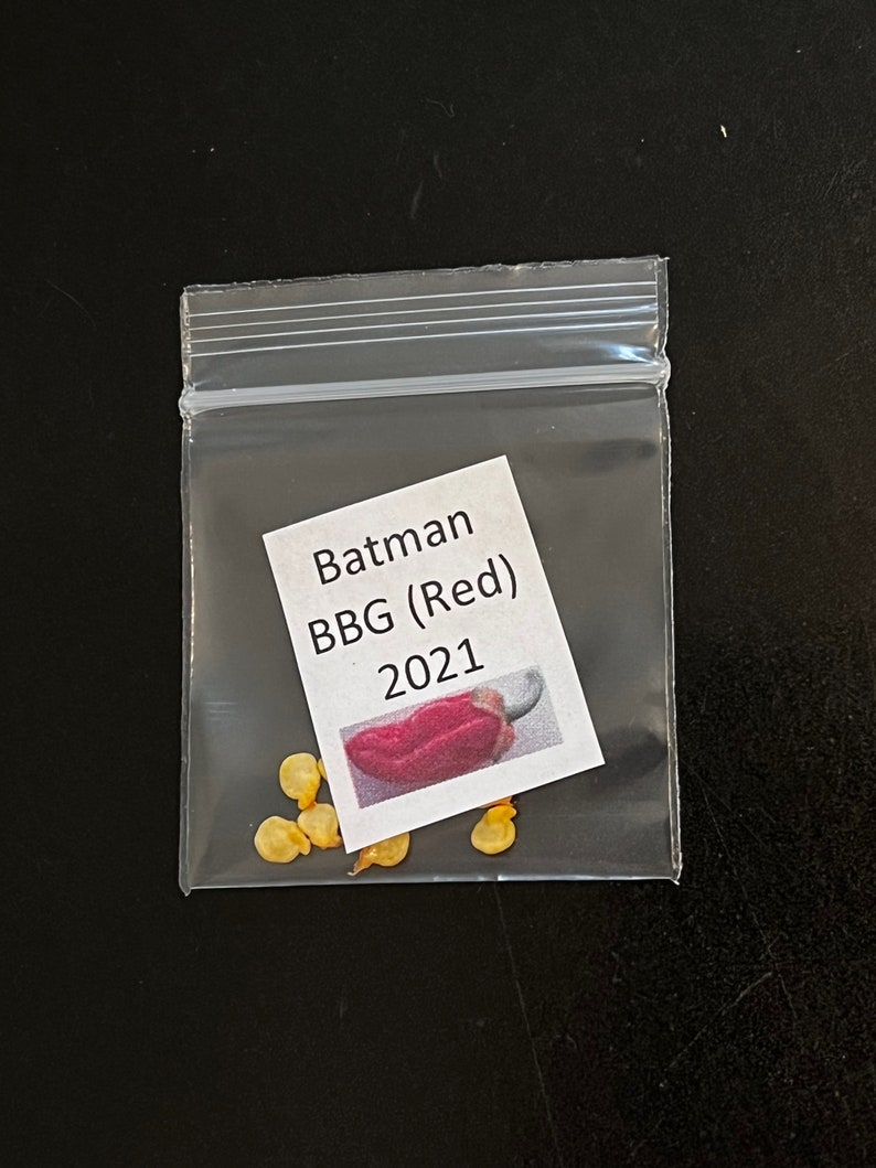 Bman Bubblegum (BBG) Red Pepper Seeds (2021) - Etsy