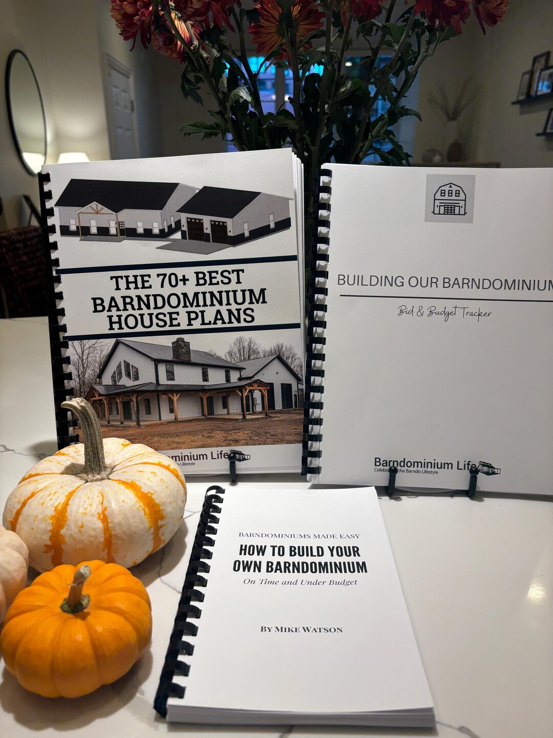 Printed and Shipped Bundle: How to Build Your Own Barndominium & 120 ...