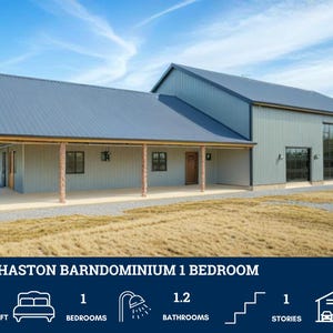 CDD-1005 Chaston Barndominium House Plans - Etsy