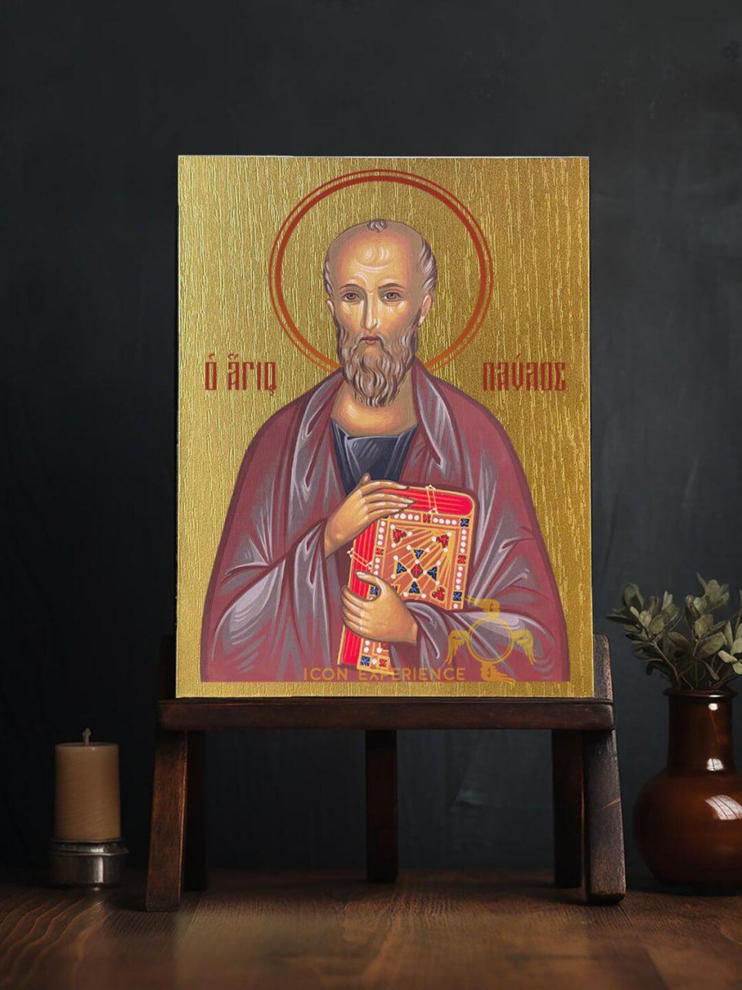 Saint Paul the Apostle Byzantine Iconography Christian Art - Etsy