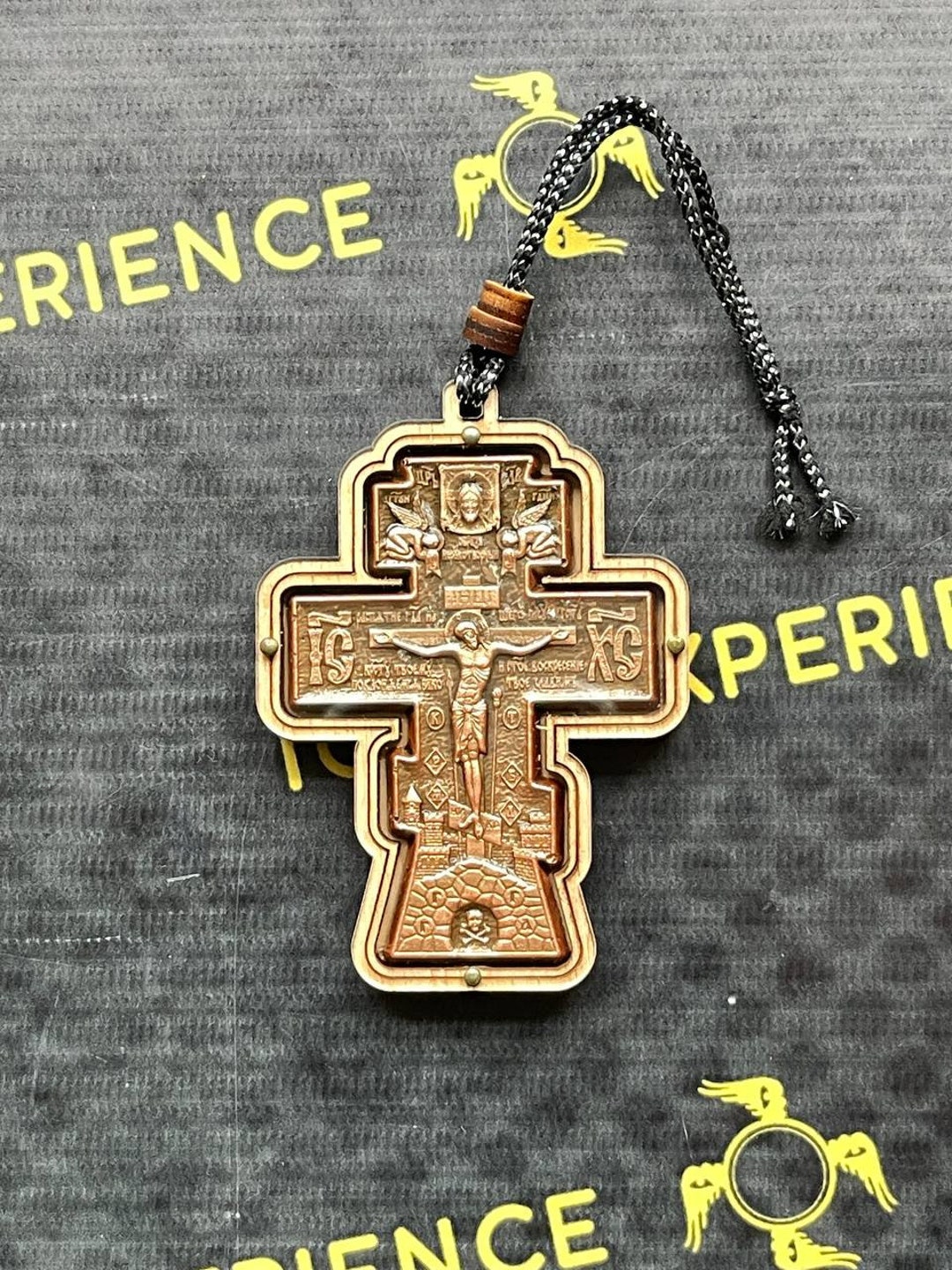 Small Wooden Cross Pendant Christian Gifts, Praying Cross, Confirmation ...