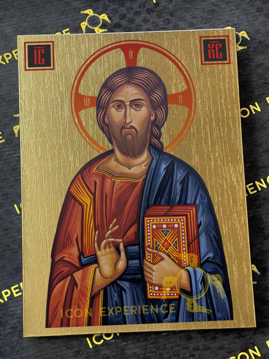 Jesus Christ Pantocrator Byzantine Iconography Sacral Art Christian ...