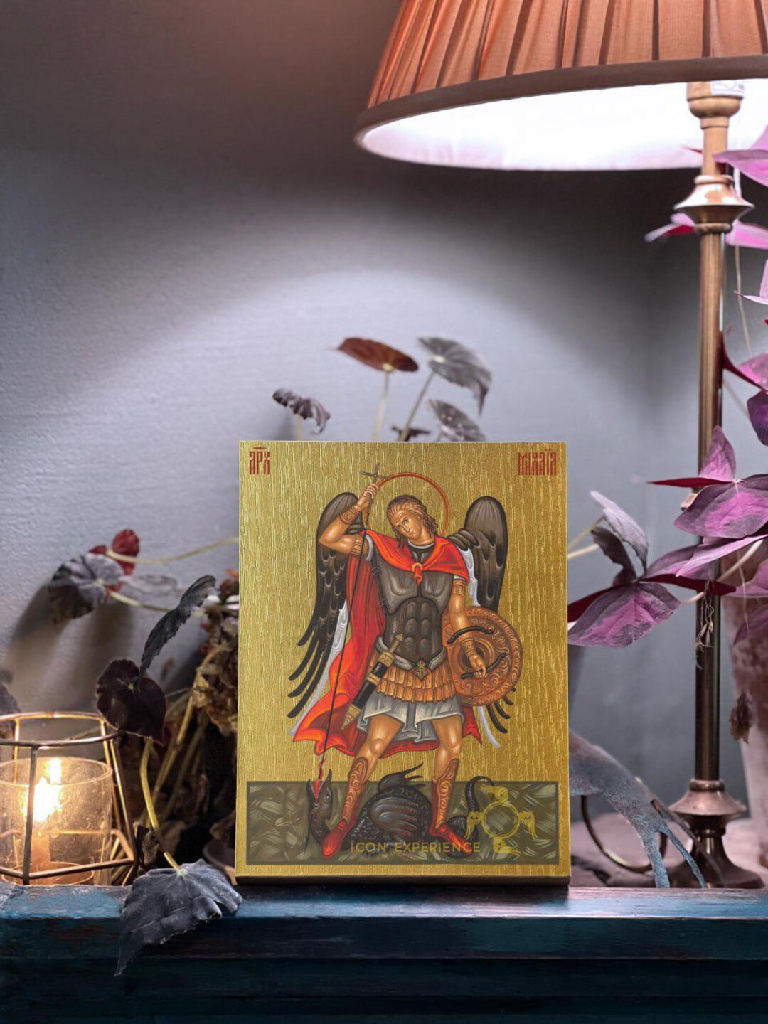 Saint Archangel Michael Greek Byzantine Iconography Christian Art - Etsy