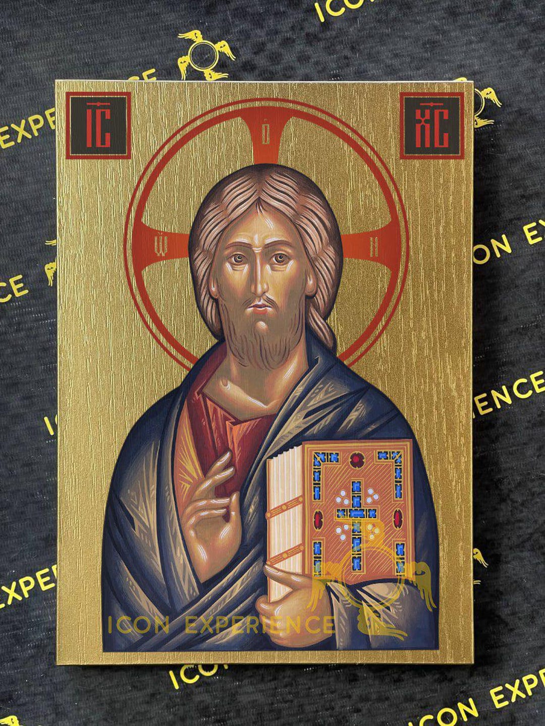Jesus Christ Pantocrator of Sinai Monastery Byzantine Iconography ...