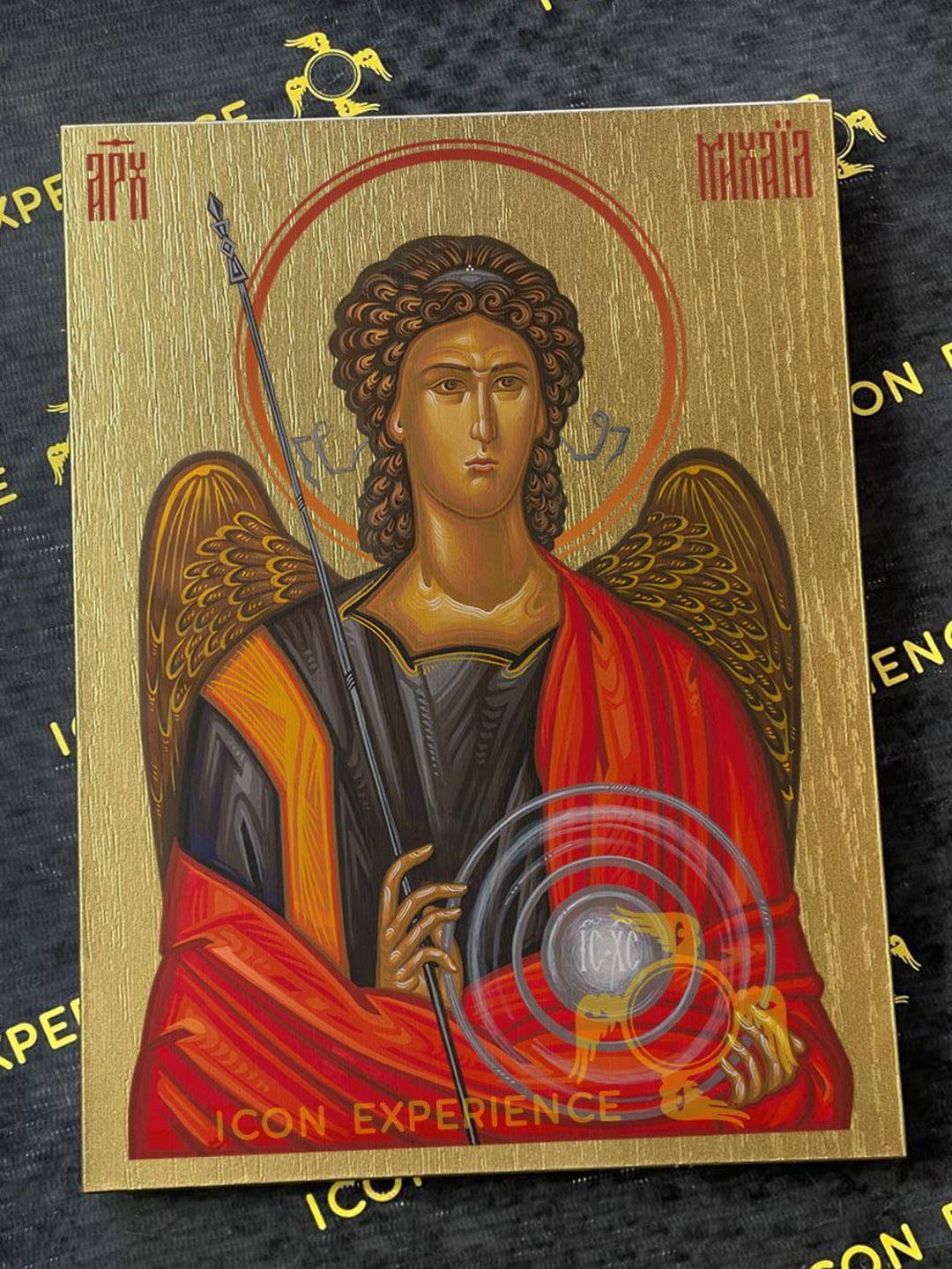 Saint Archangel Michael Greek Byzantine Iconography Sacral Art ...