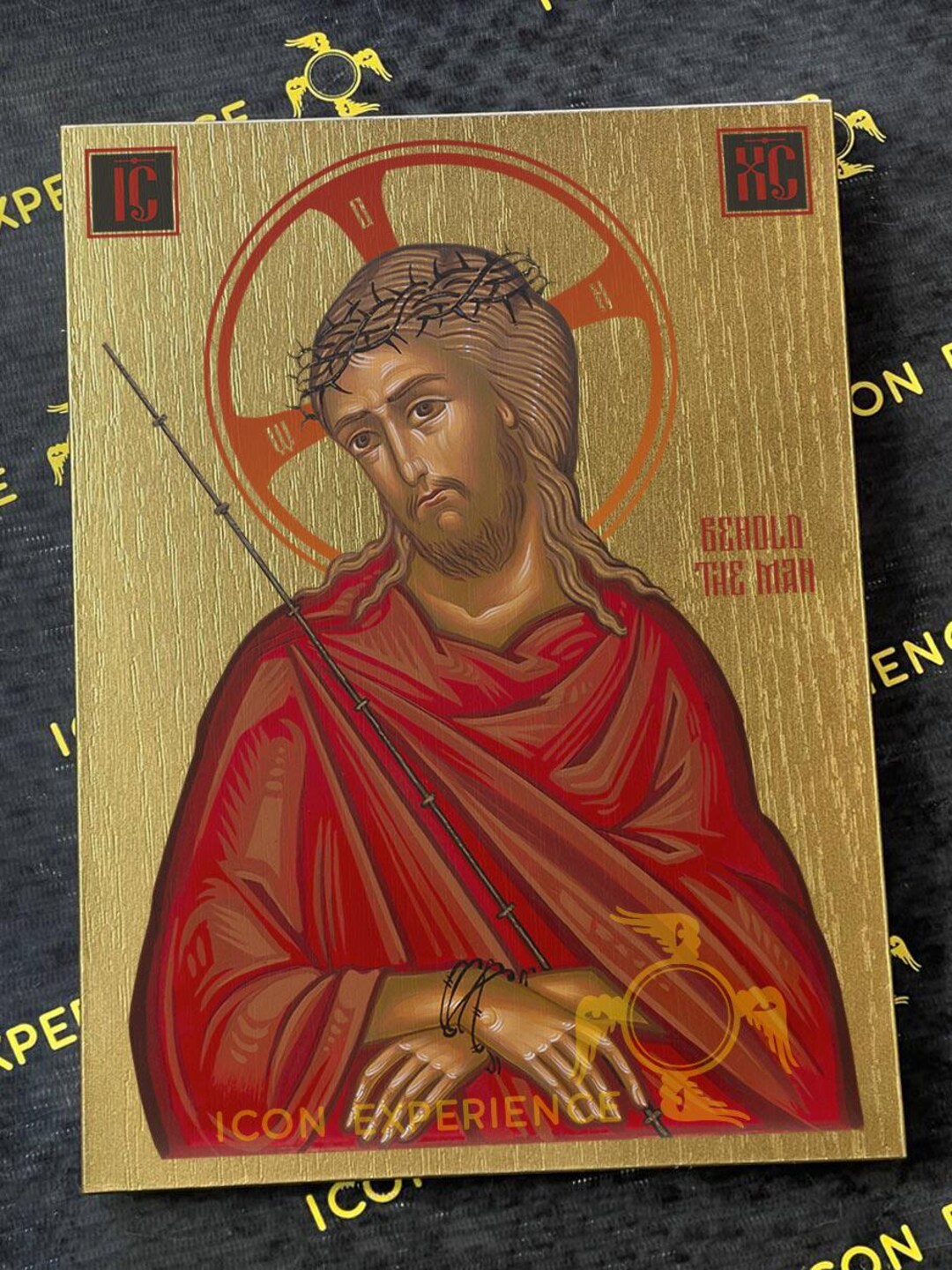 Jesus Christ the Bridegroom, Premium Icon on Wood Natural UV Pigments ...