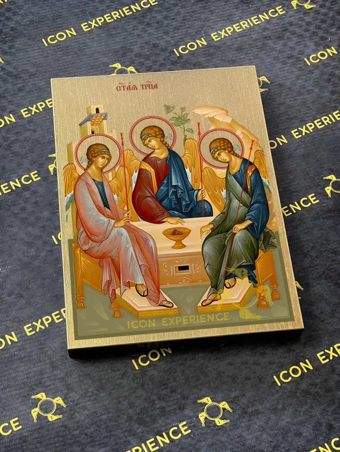 The Holy Trinity Byzantine Iconography Christian Art - Etsy