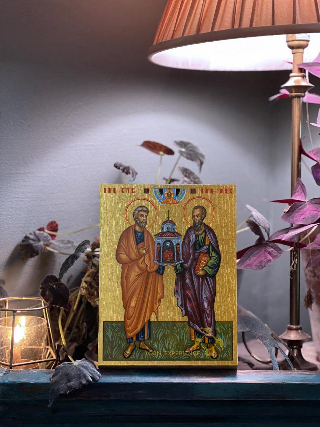 Saint Peter and Paul Apostles Byzantine Iconography Christian Art - Etsy