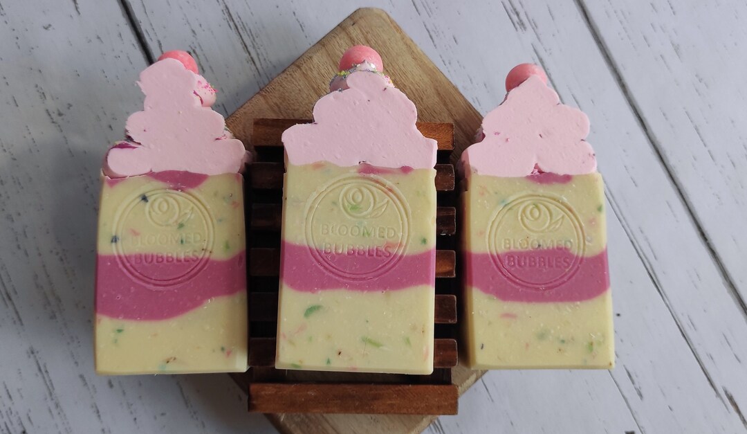 Happy Bathday Soap Birthday Gift Cold Process Soap Kids - Etsy