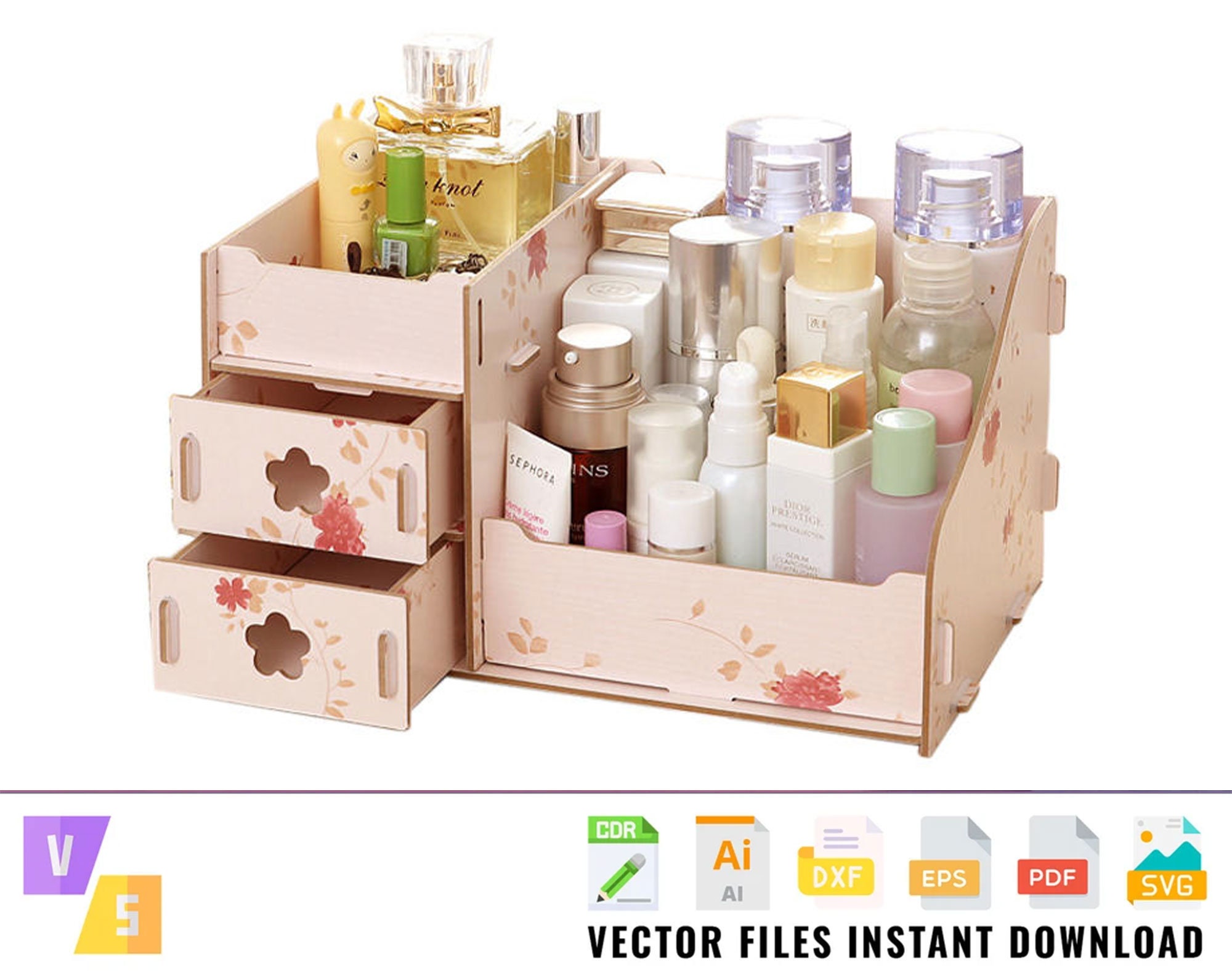 Diy Makeup Storage Containers