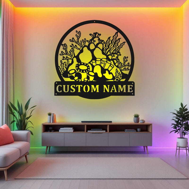 Coral Reef Art - Etsy