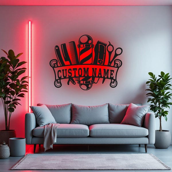 Barber Shop Decor - Etsy