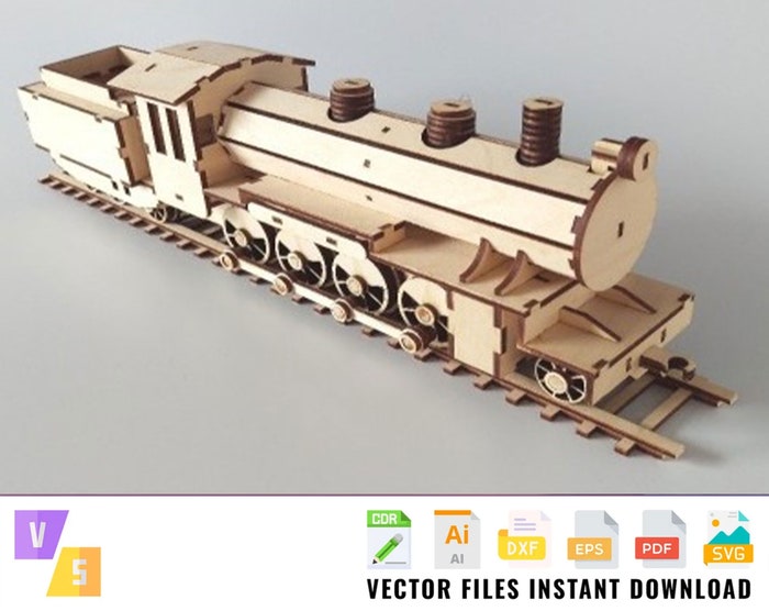 Toy Train Stl - Etsy