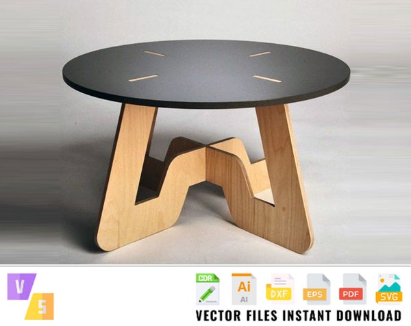 Parametric End Table Vector File DXF File night Stand - Etsy Canada