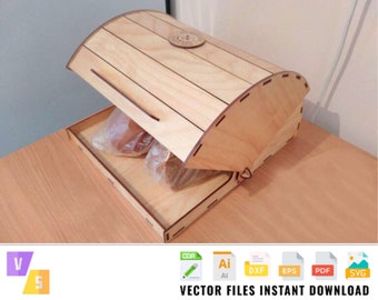 Laser Cut Bread Box - Etsy