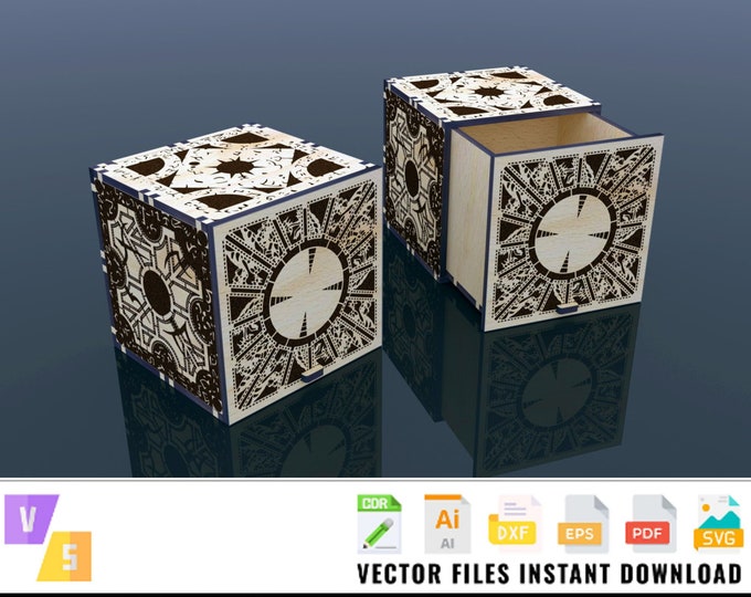 Hand Made Hellraiser Puzzle Box Coasters Set of 6 Stone Cast - Etsy Israel