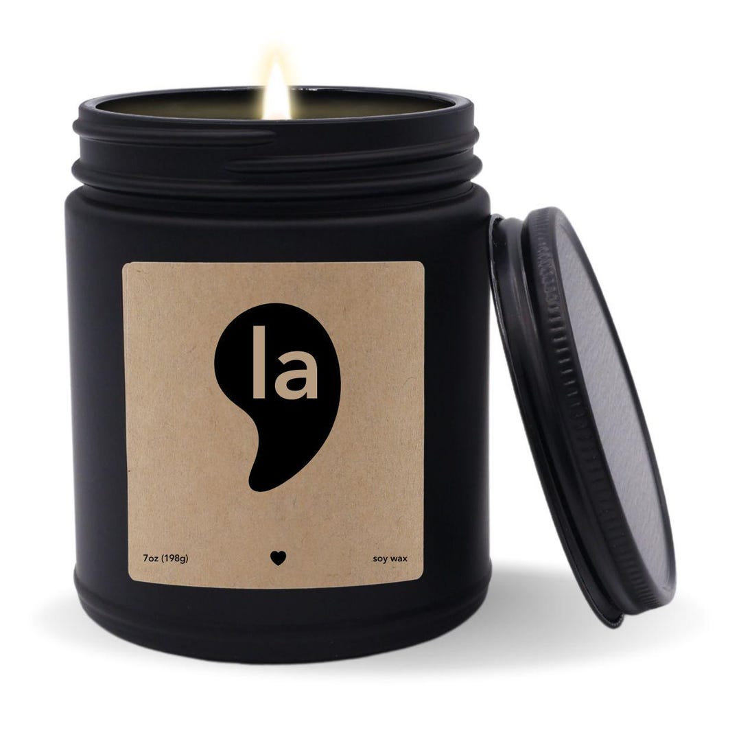 Kamala Harris Comma La Candle Kamala Harris for President 2024, Santal ...
