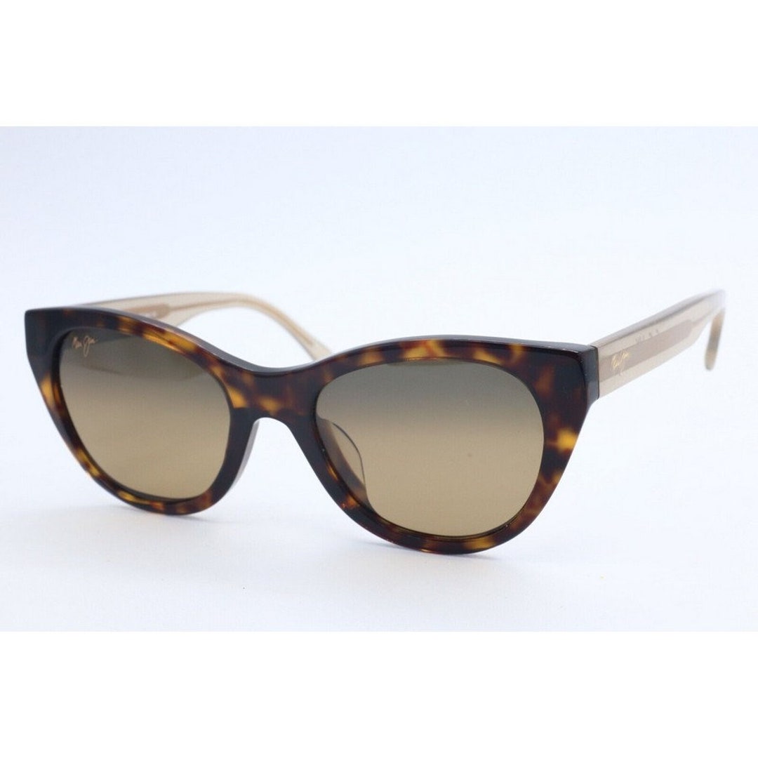Maui Jim CAPRI MJ 820-10E Tortoise Cat Eye Sunglasses Brown - Etsy