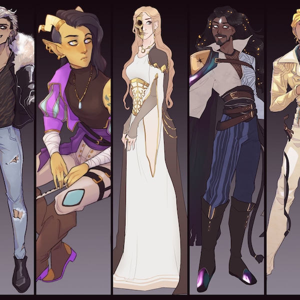 Character Art Commission - Etsy