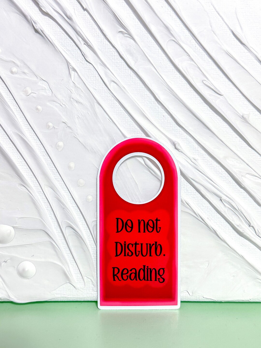 Do Not Disturb Reading Sticker Bookish Sticker - Etsy