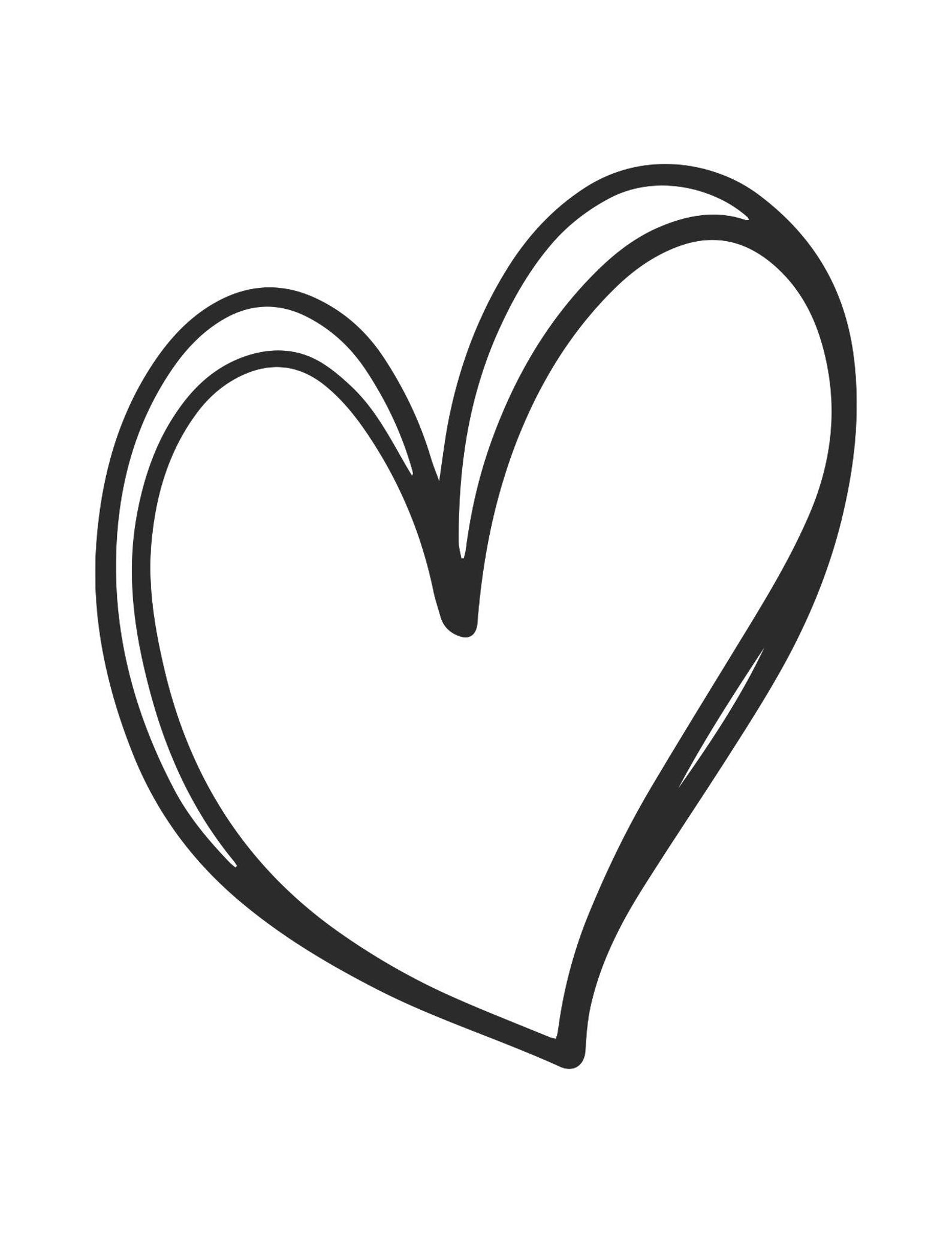 20 Heart Svg Bundle, Open Heart Svg, Love Svg, Heart Svg, Sketch Heart ...