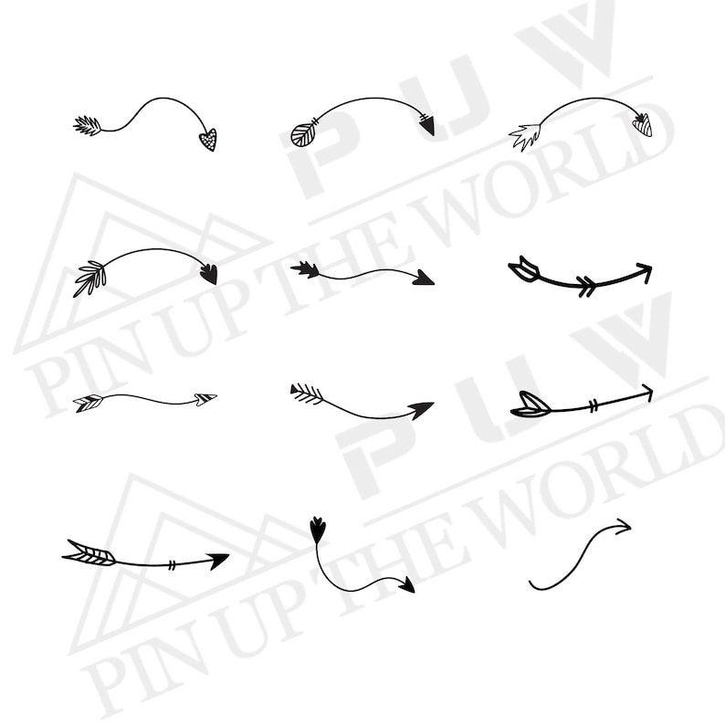 Arrow SVG Bundle – Crossed Arrows, Circle Arrows, Digital Cut Files for Cricut - Etsy