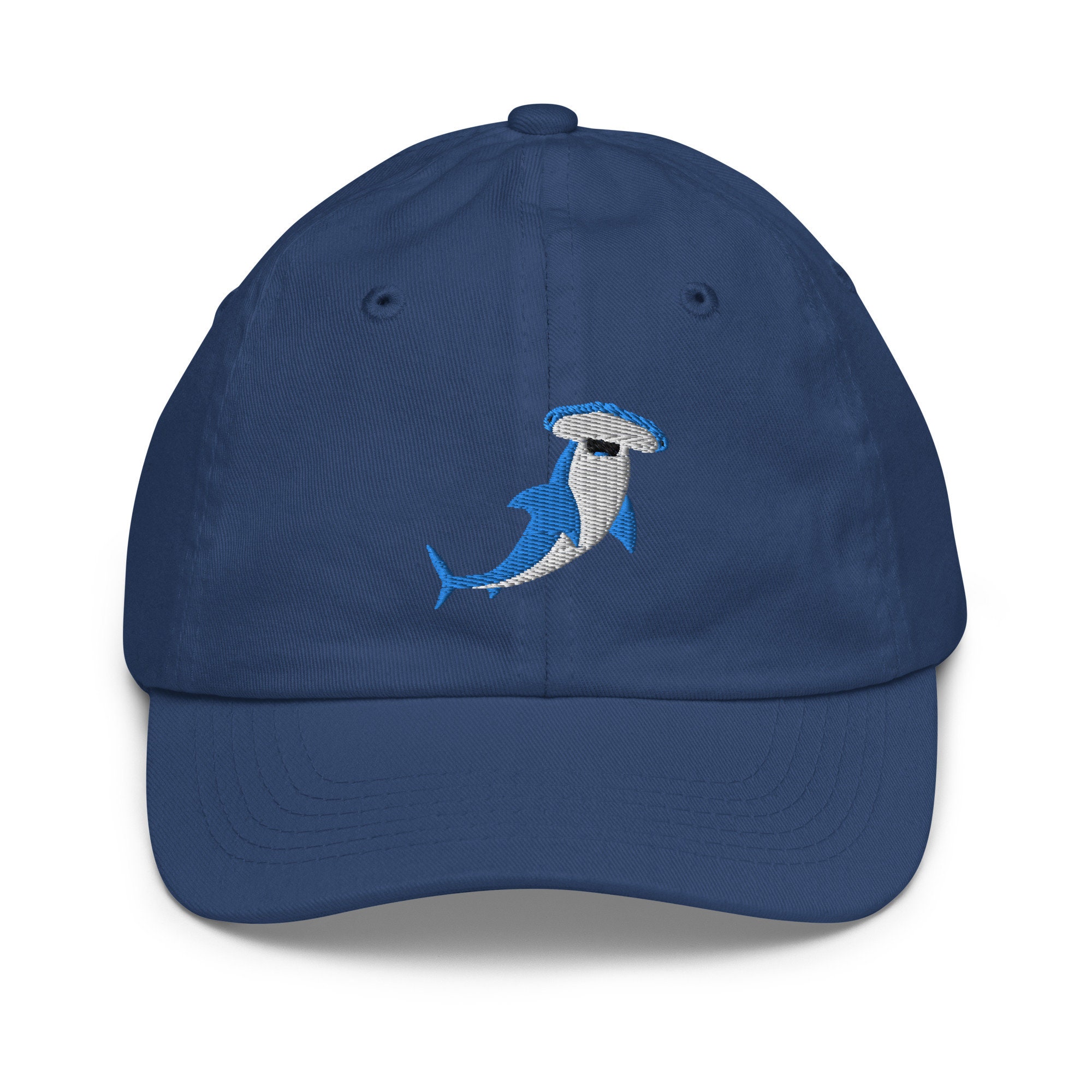 Embroidered Hammerhead Shark Youth Baseball Cap Shark Hat for Kids - Etsy