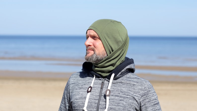 Full Face Cover Balaclava - Adult - 100% MERINO WOOL Women/men Ladies ...