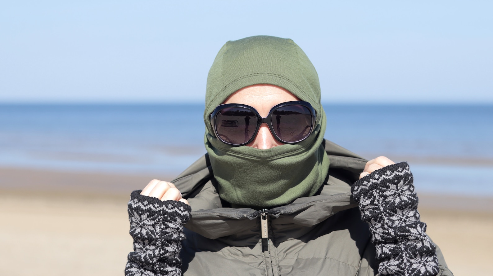 Full Face Cover Balaclava - Adult - 100% MERINO WOOL Women/men Ladies ...