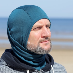 Full Face Cover Balaclava - Adult - 100% MERINO WOOL Women/men Ladies ...