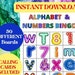 Printable BINGO Boards - Alphabet and Numbers - Bingo With Upper Case ...