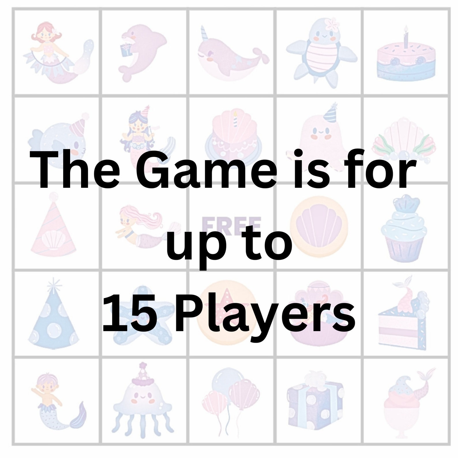 15 PIRATE Bingo Cards PIRATE Life Pictures Instead of Numbers Printable ...