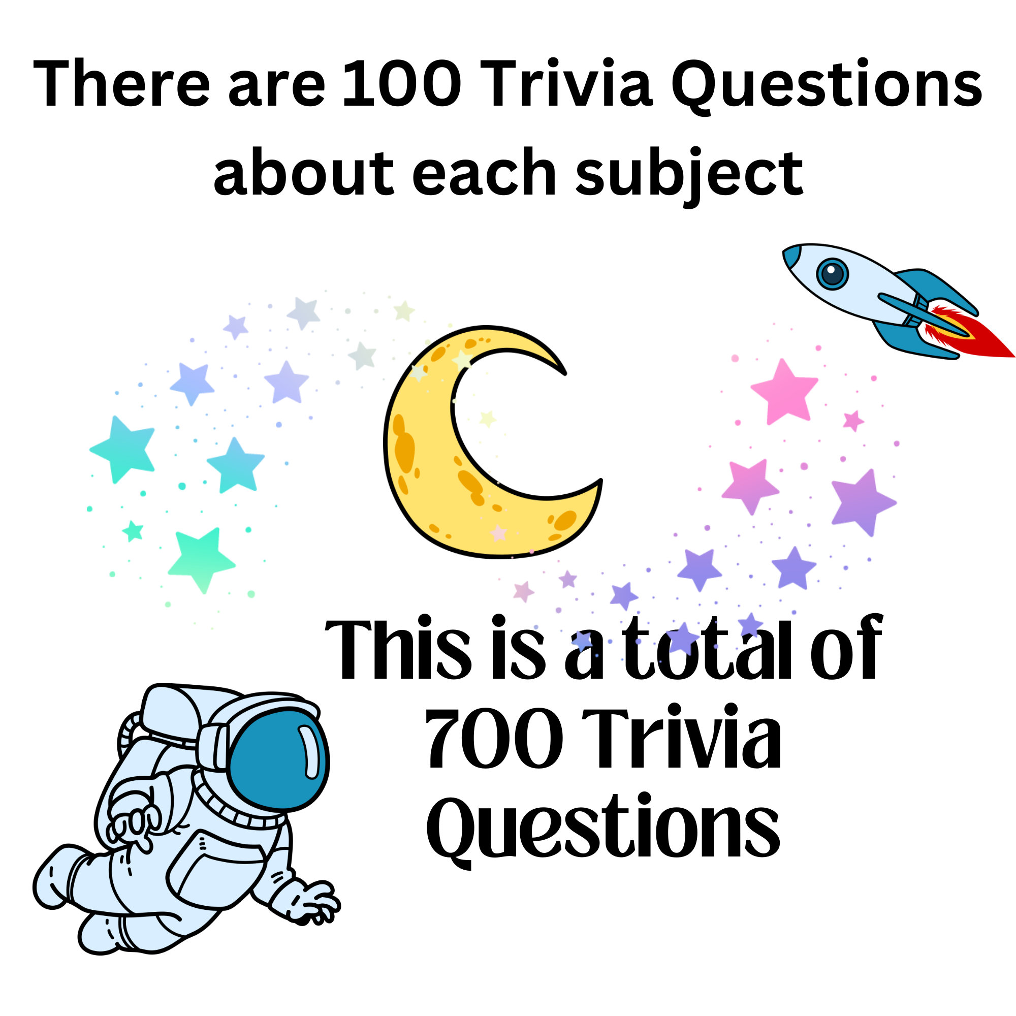 700 Trivia Quiz - Elementary Science - Trivia Game - Party Game ...