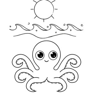 25 Coloring Pages for Preschool Kids Printable Bundle Set - Etsy Canada