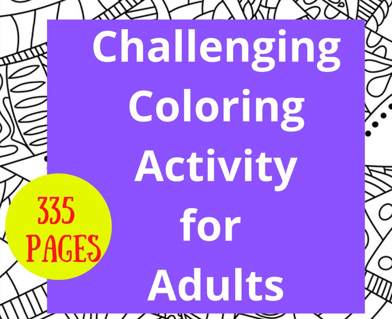 335 Coloring Pages for ADULTS Animals, Unicorn, Geometric, Flower ...