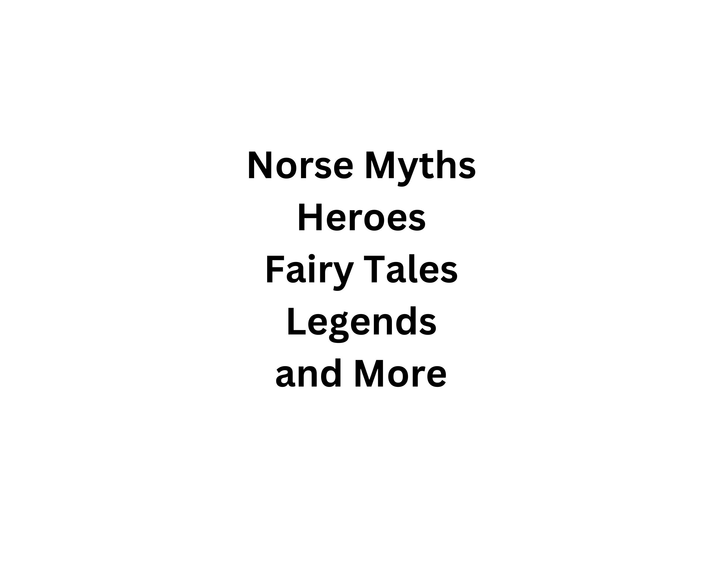 Myths That Every Child Should Know Legends of the Past Collected by ...