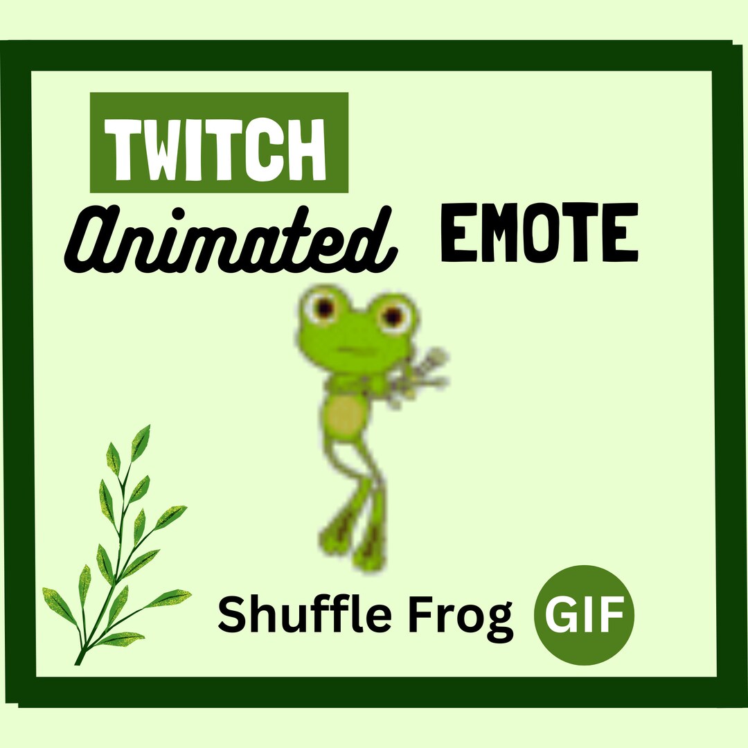 Animated Twitch Emote Shuffling Alien Emote Funny Cute - Etsy