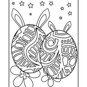 58 Printable Rabbit and Egg Mandala Coloring Pages for Easter, Kid and ...