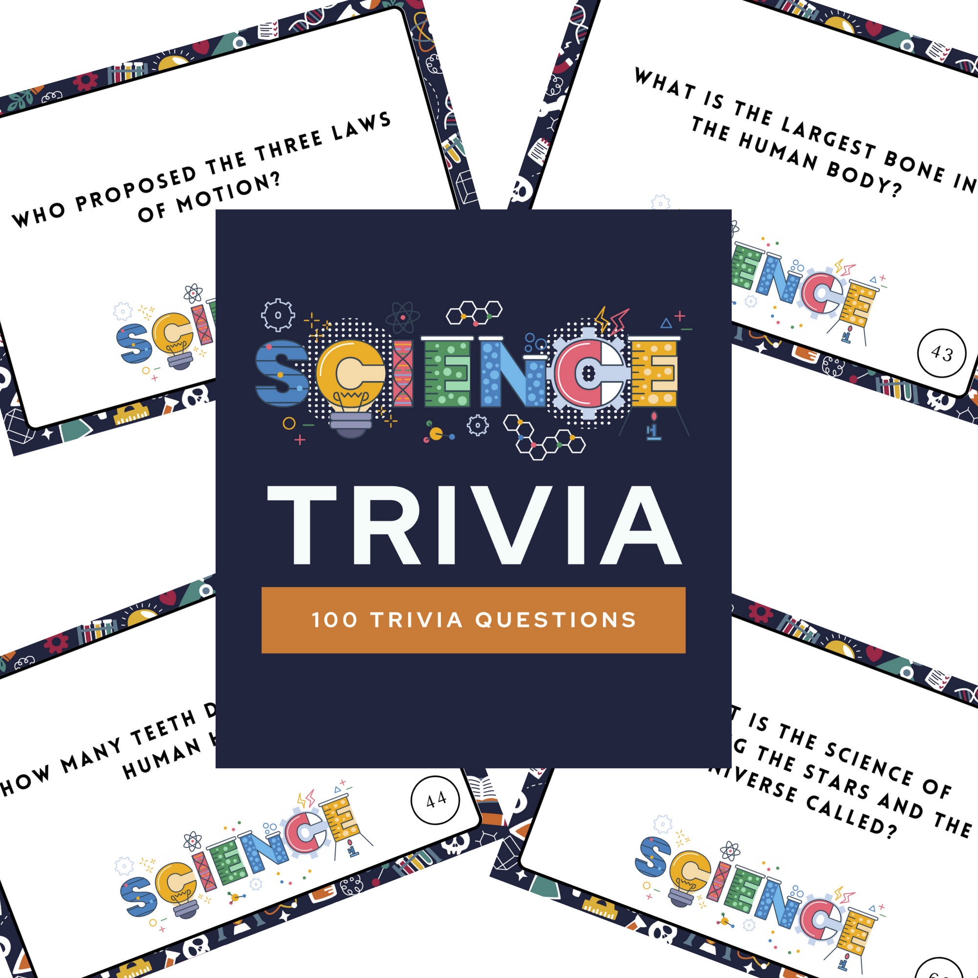 700 Trivia Quiz - Elementary Science - Trivia Game - Party Game ...